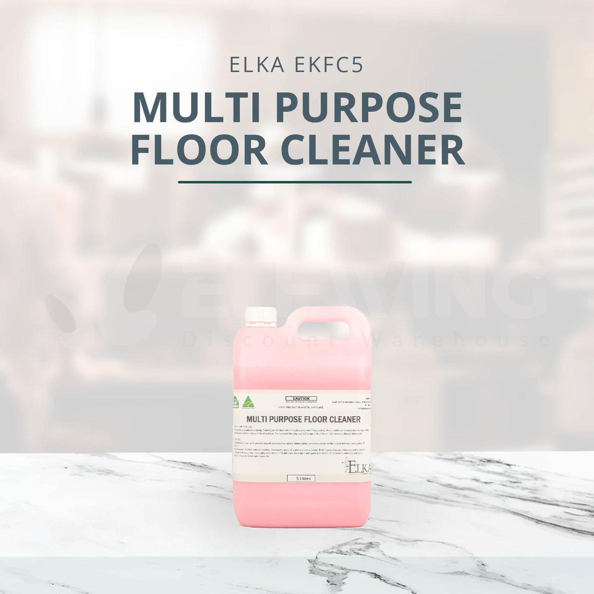 ELKA EKFC5/20, Multi Purpose Floor Cleaner, 5/20 Litres Variants | Elf Wing